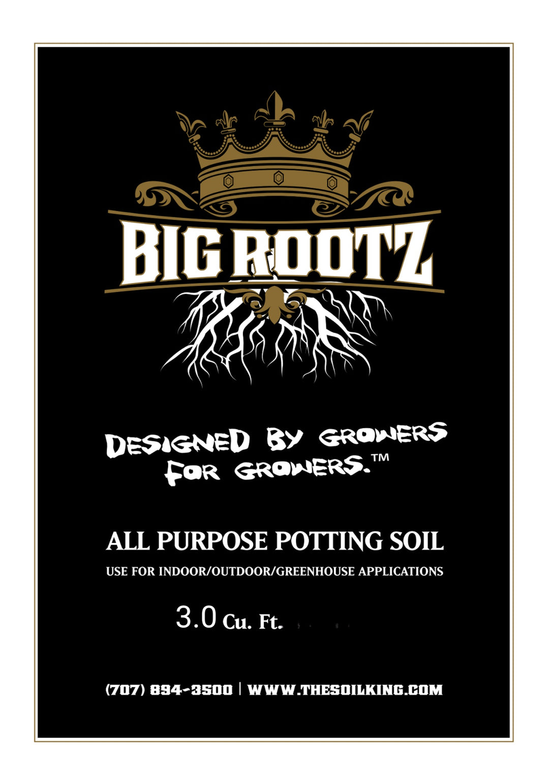 The Soil King - Big Rootz Soil (Plus Shipping)